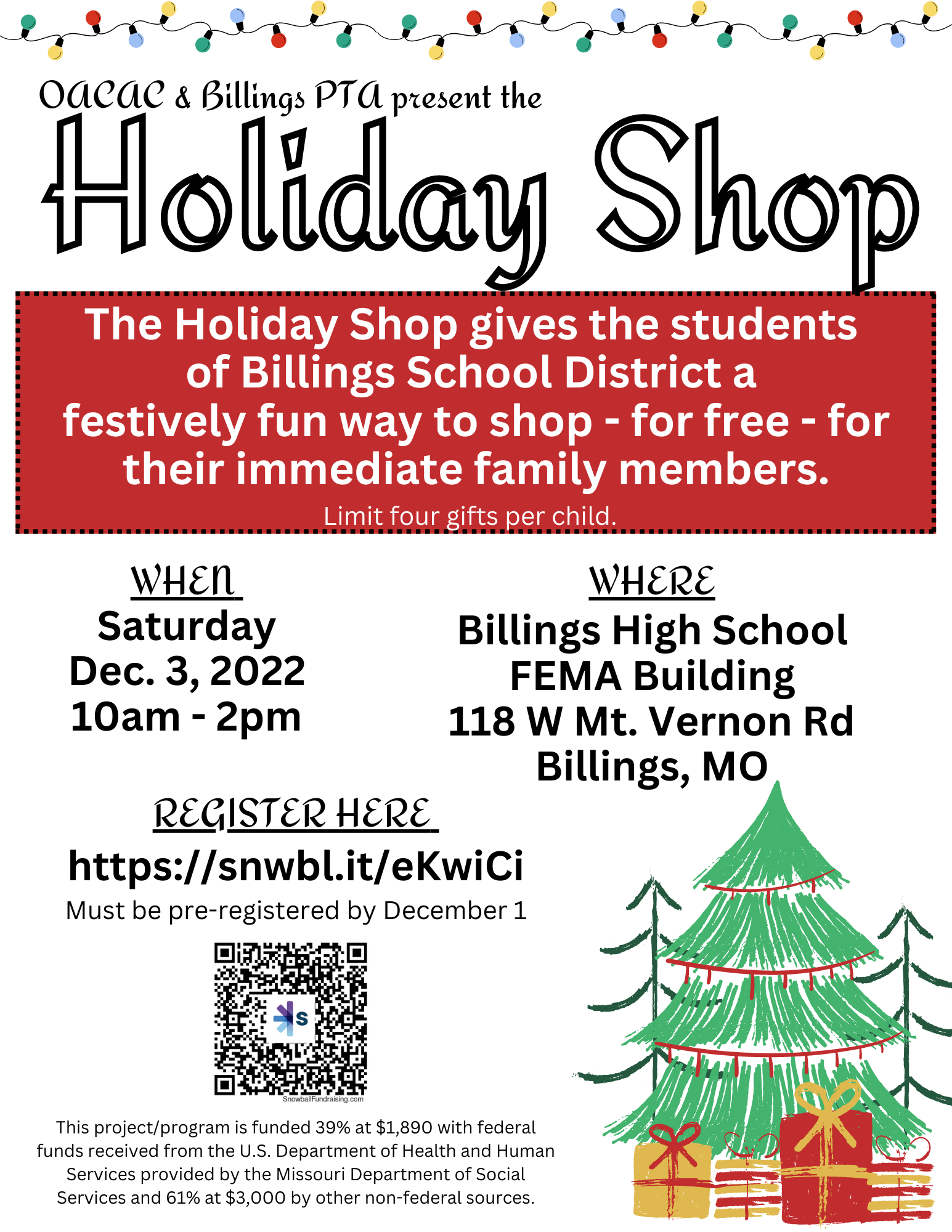 OACAC | Holiday Shops