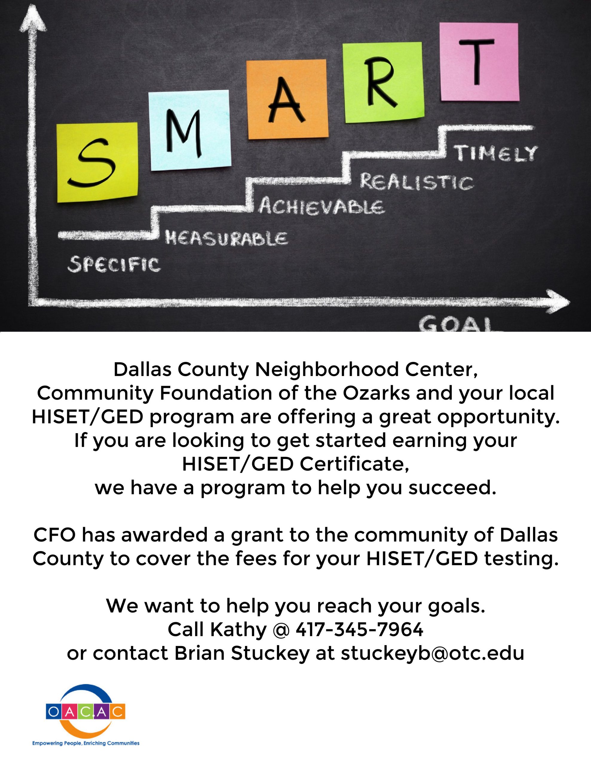 OACAC | HiSet Training Available in Buffalo