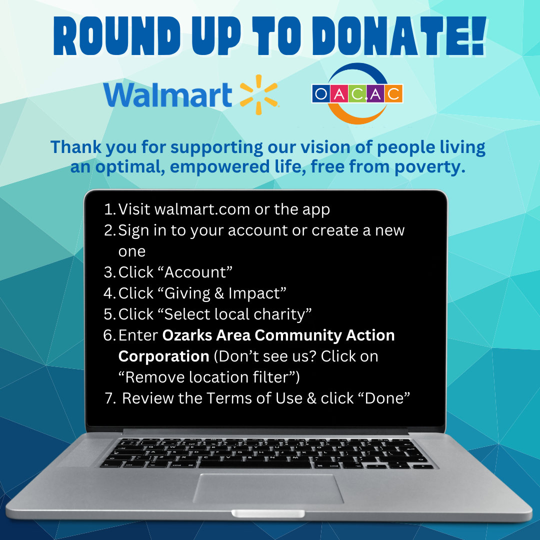 OACAC | Round Up At Walmart Online
