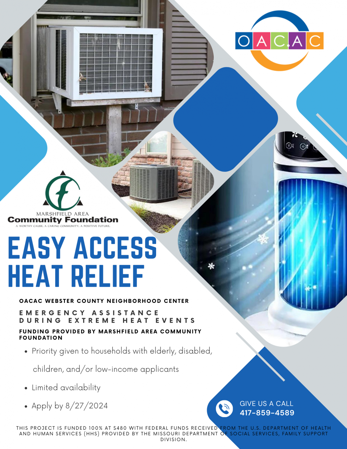OACAC | Easy Access Heat Relief