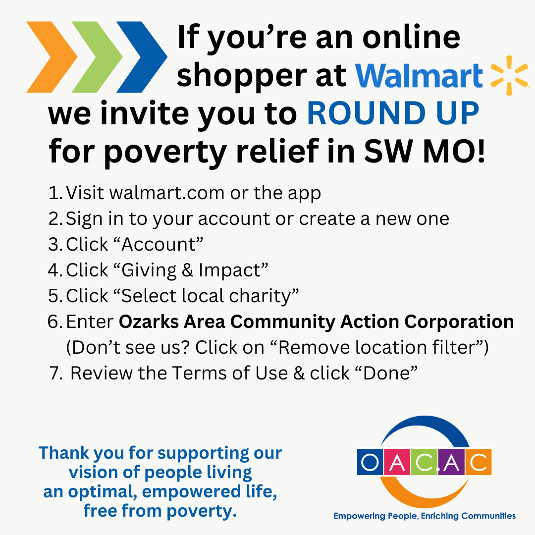 OACAC | Walmart Round Up